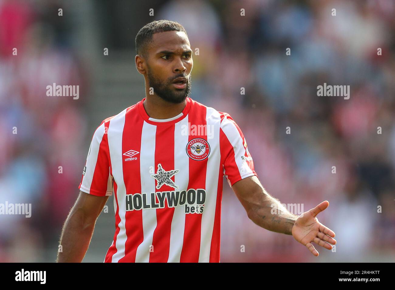 Rico Henry #3 of Brentford during the Premier League match Brentford vs ...