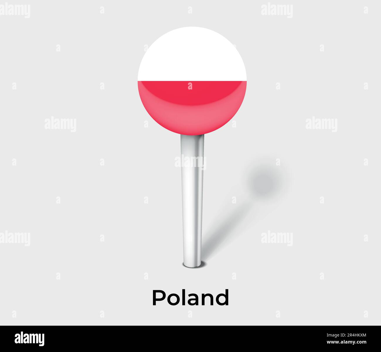 8Poland country flag pin map marker Stock Vector Image & Art - Alamy