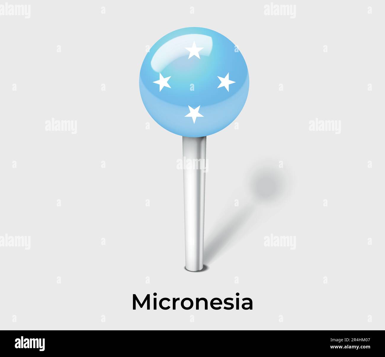 Micronesia map Stock Vector Images - Alamy