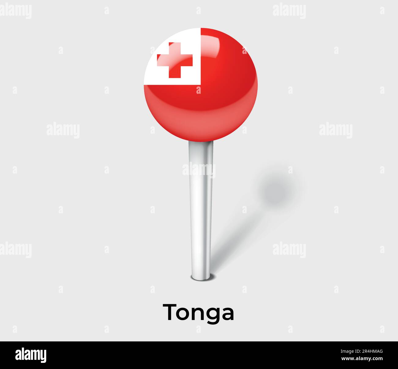 Tonga flag map hi-res stock photography and images - Alamy