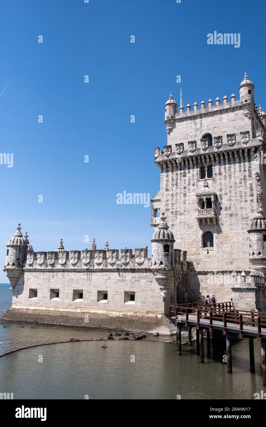 Portugal, Lisbon, 2022-04-29. Tourism and daily life in the streets of ...