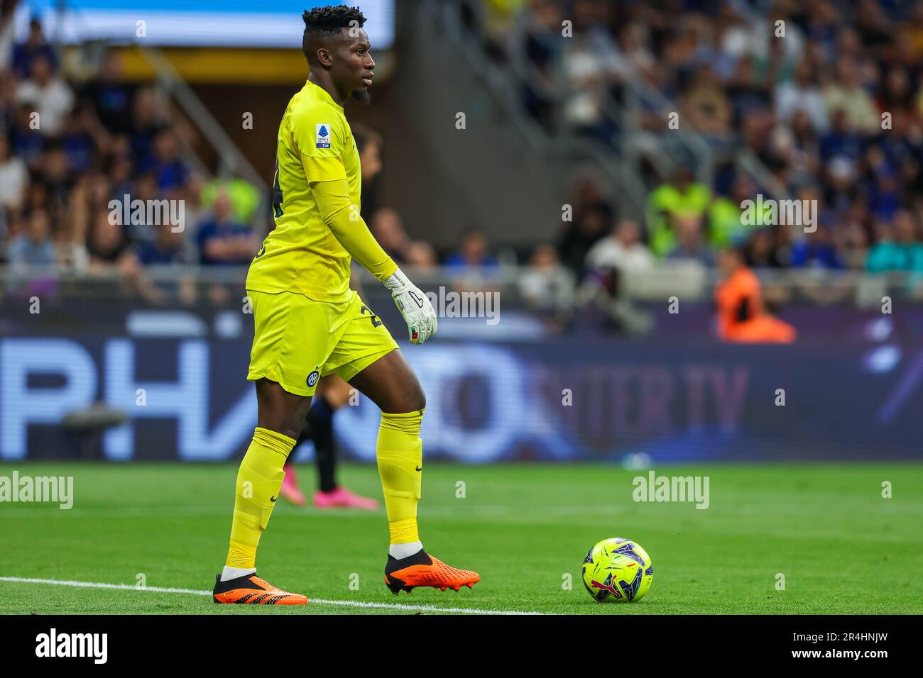 Andre Onana of FC Internazionale in action during Serie A 2022/23 ...