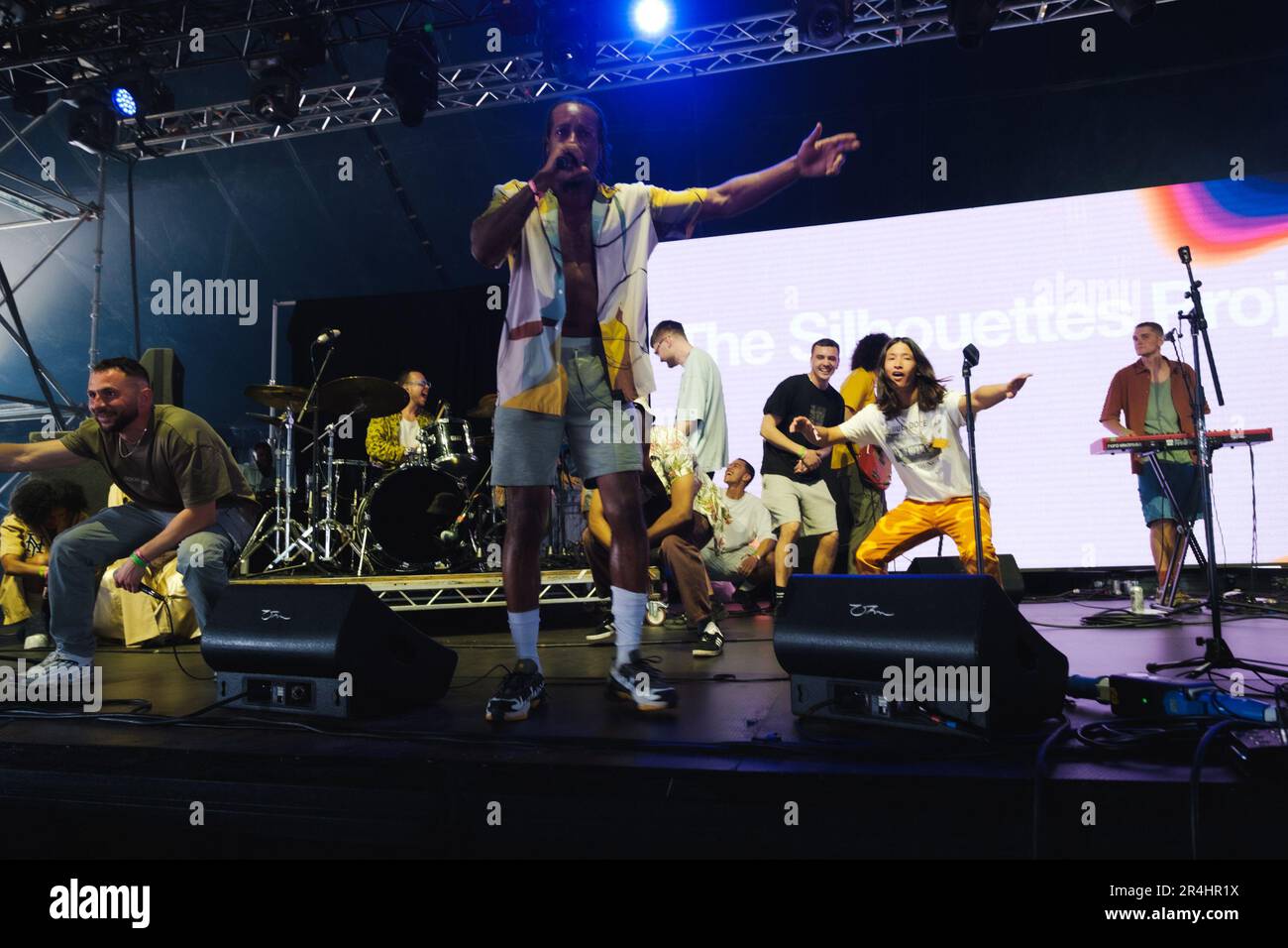 London, United Kingdom, Brockwell Park, 28th May 2023, Cross the Tracks ...