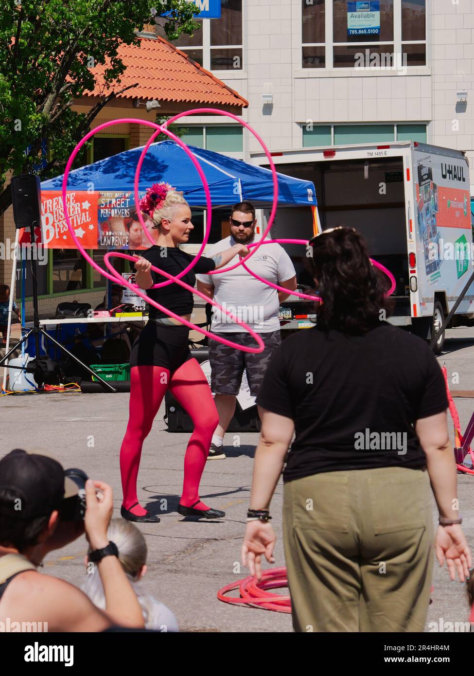 Lawrence, Kansas - May 27, 2023: Lawrence Busker Festival - Annual ...