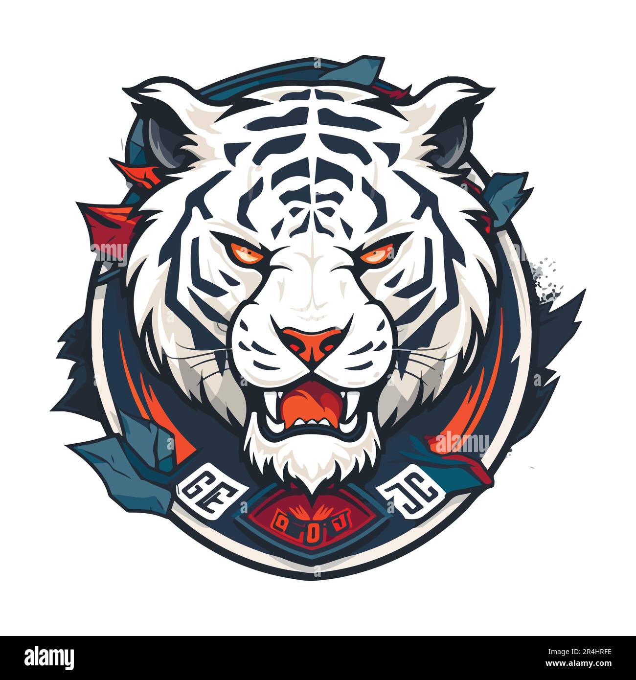 Sport club tiger logo hi-res stock photography and images - Alamy
