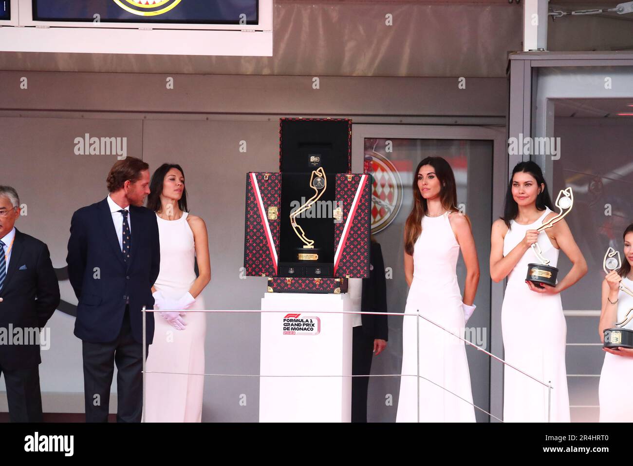 Montecarlo, Monaco. 28th May, 2023. The winner trophy of the Monaco Gp ...