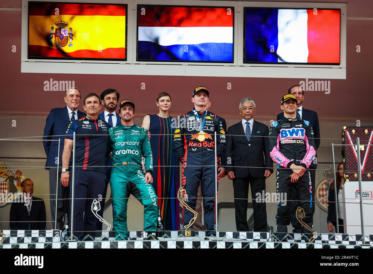 BEN SULAYEM Mohammed (uae), President of the FIA, ALONSO Fernando (spa ...