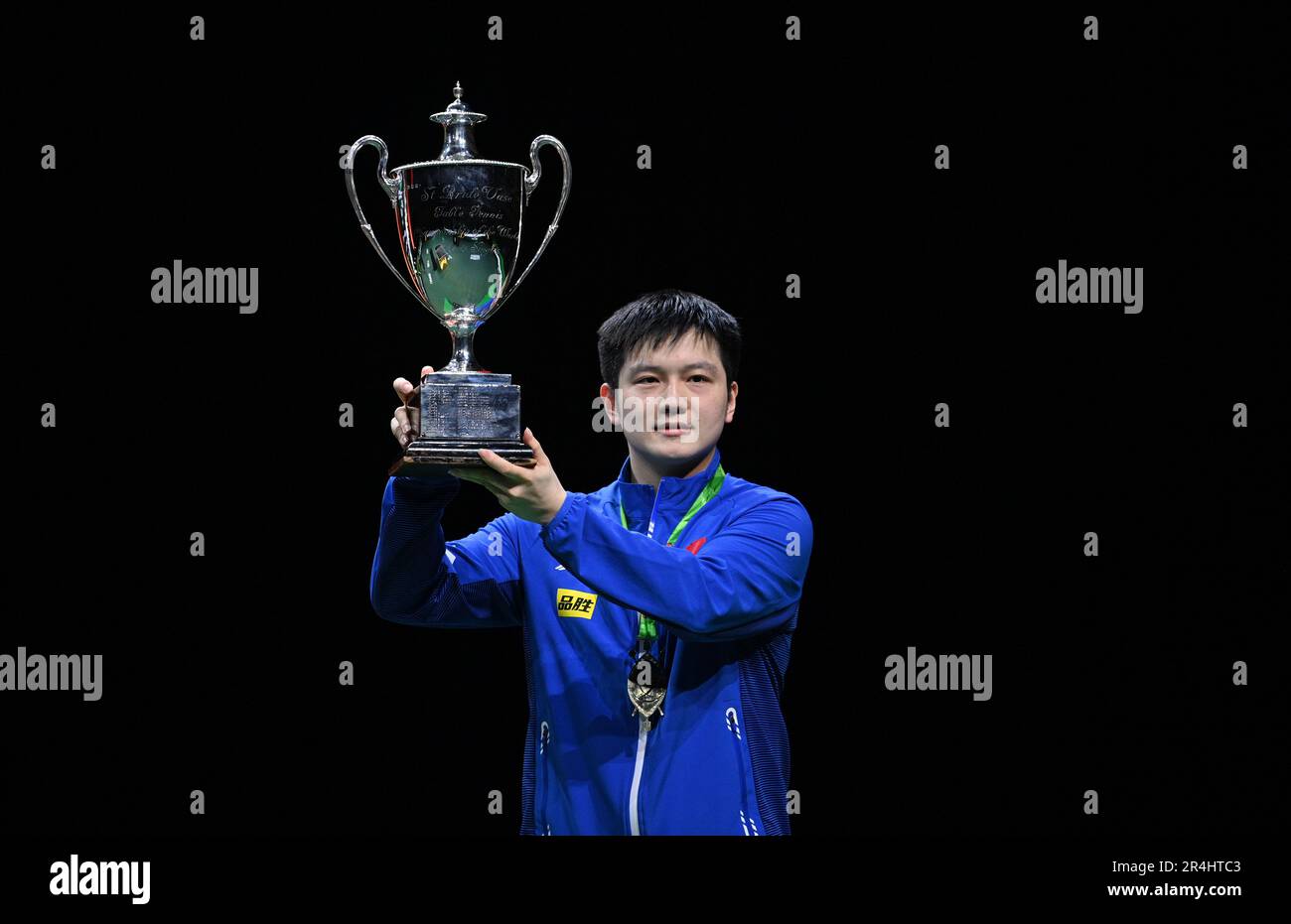 Durban, South Africa. 28th May, 2023. Gold medalist Fan Zhendong of ...