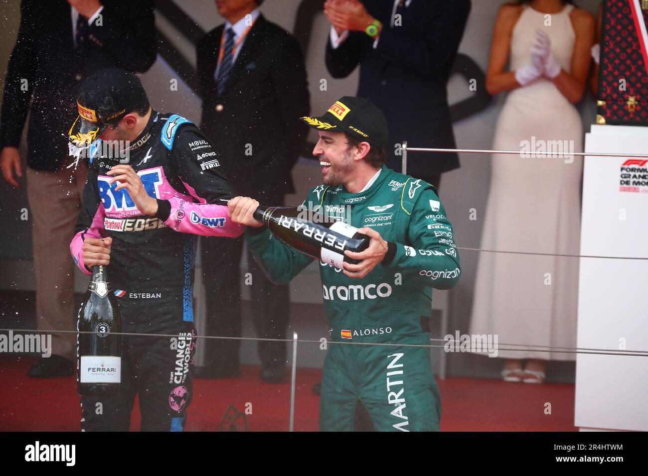 Montecarlo, Monaco. 28th May, 2023. Podium during the Monaco GP, 25-28 ...