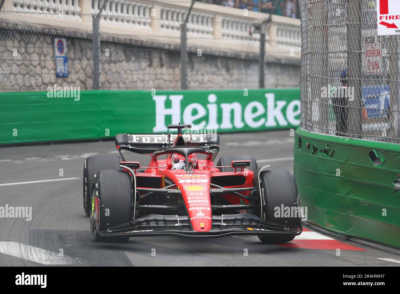 Montecarlo, Principality Of Monaco. 28th May, 2023. Charles Leclerc ...