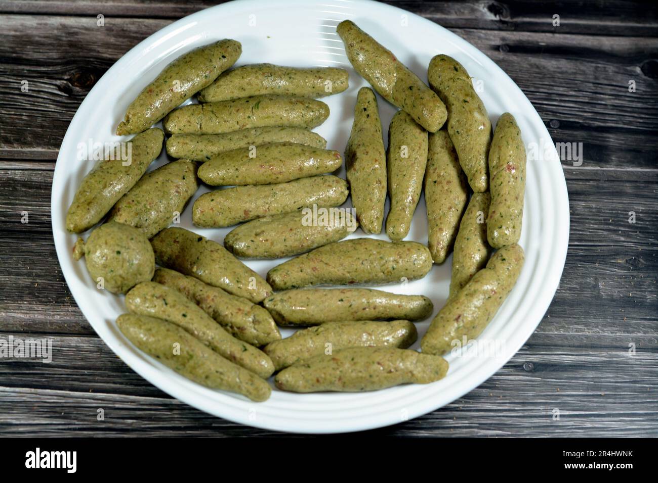 Rice kofta, a delicious and popular dish in Egypt, made with a ...