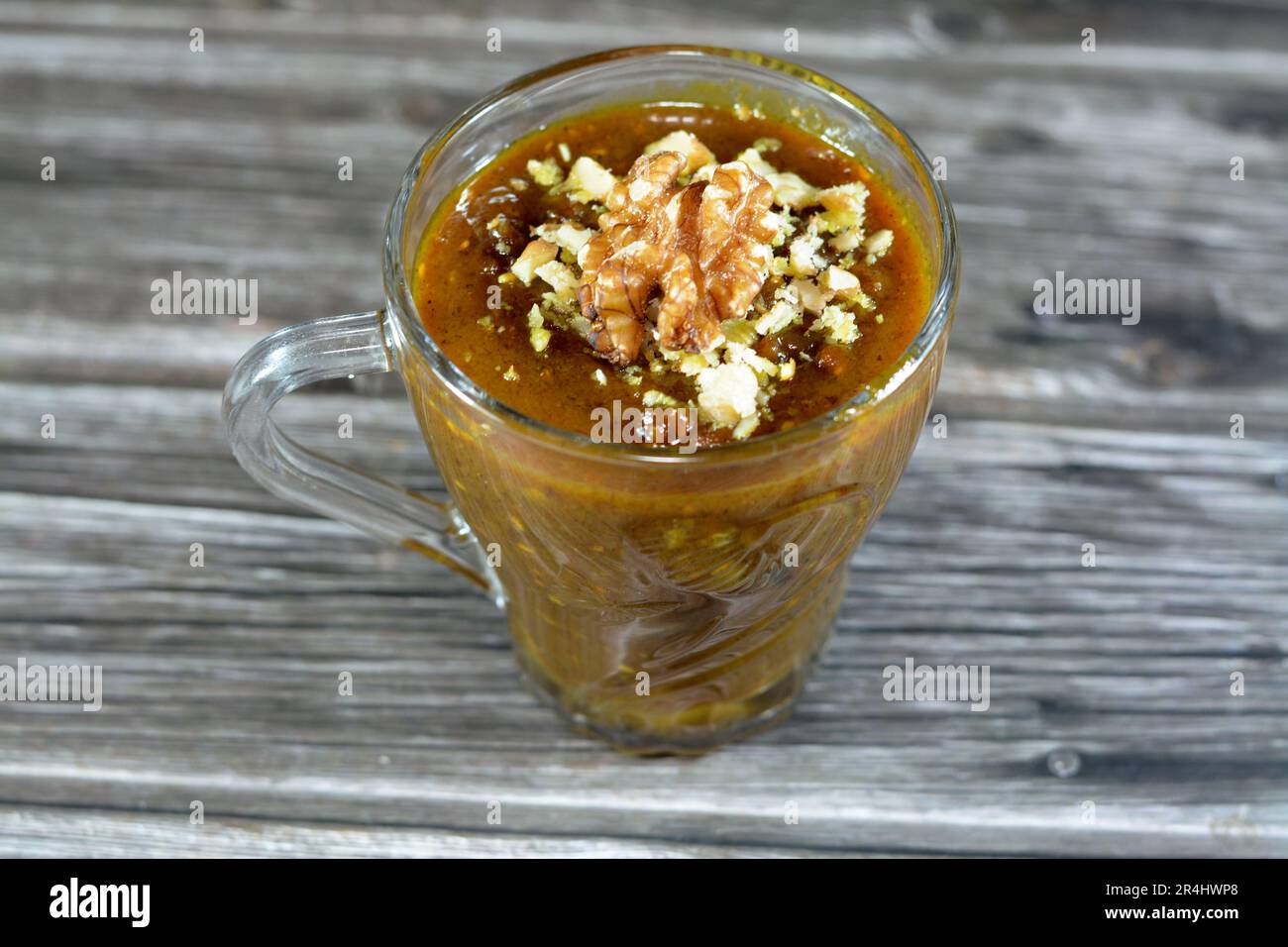 Egyptian Moghat drink with walnuts and nuts popular after pregnancy and ...