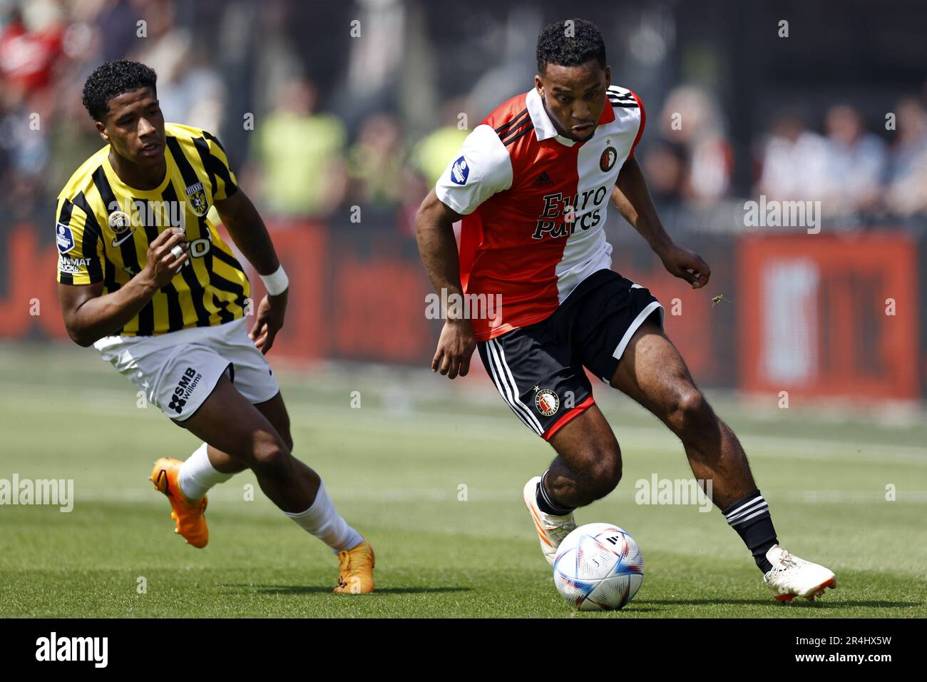 ROTTERDAM - (L-R) Carlens Arcus of Vitesse, Quinten Timber of Feyenoord ...