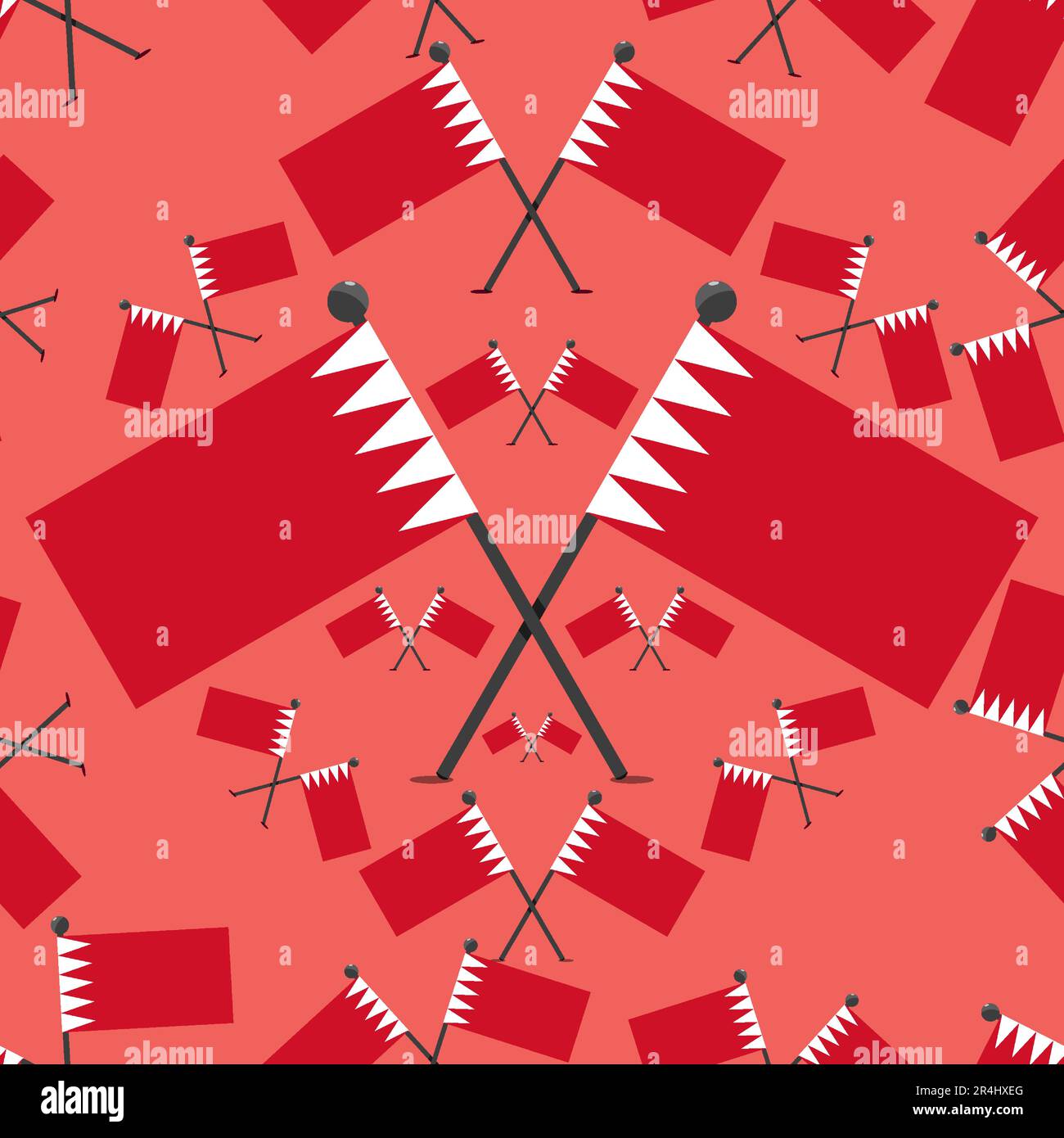 Vector Illustration of Pattern Austria Flags and Color Background Stock ...