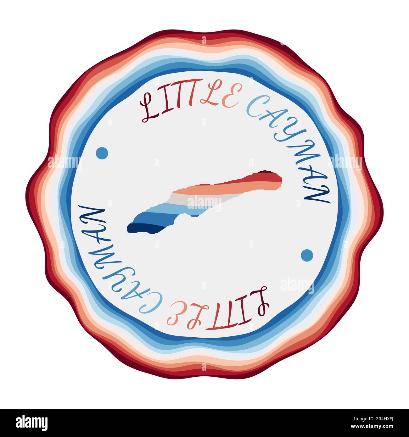 Little cayman map hi-res stock photography and images - Alamy