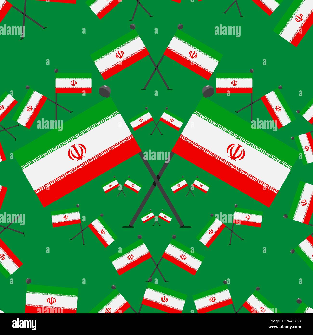 Vector Illustration of Pattern Czech Flags and Color Background Stock ...