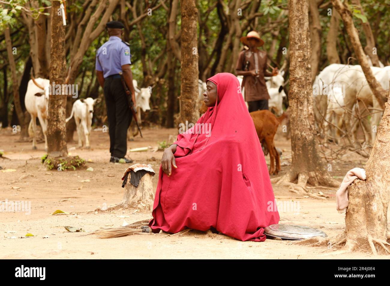 People are seen receiving free medical care at a makeshift shelter at ...