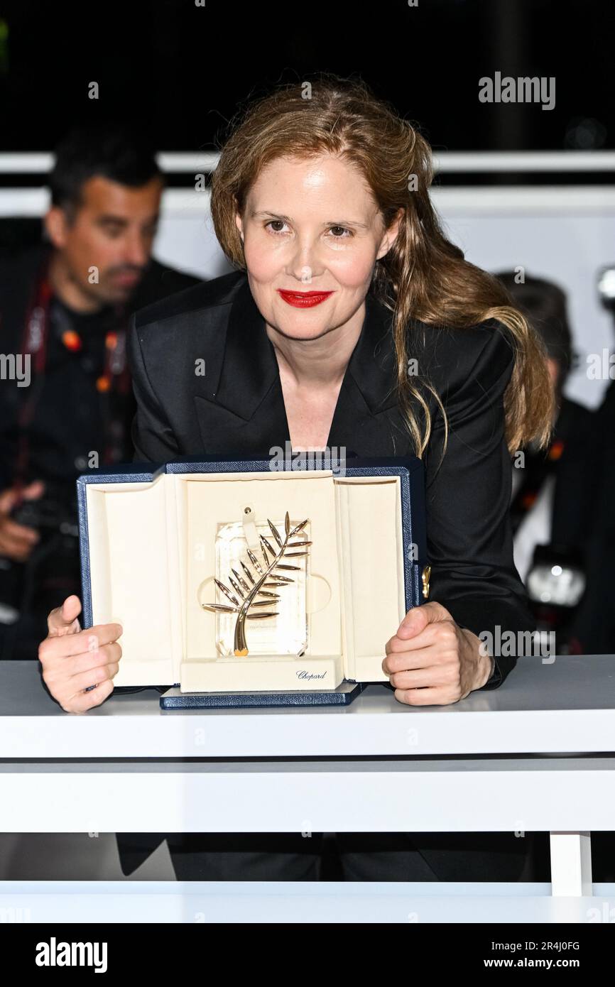 Cannes, France. 27th May 2023. Justine Triet 76th Cannes Film Festival ...