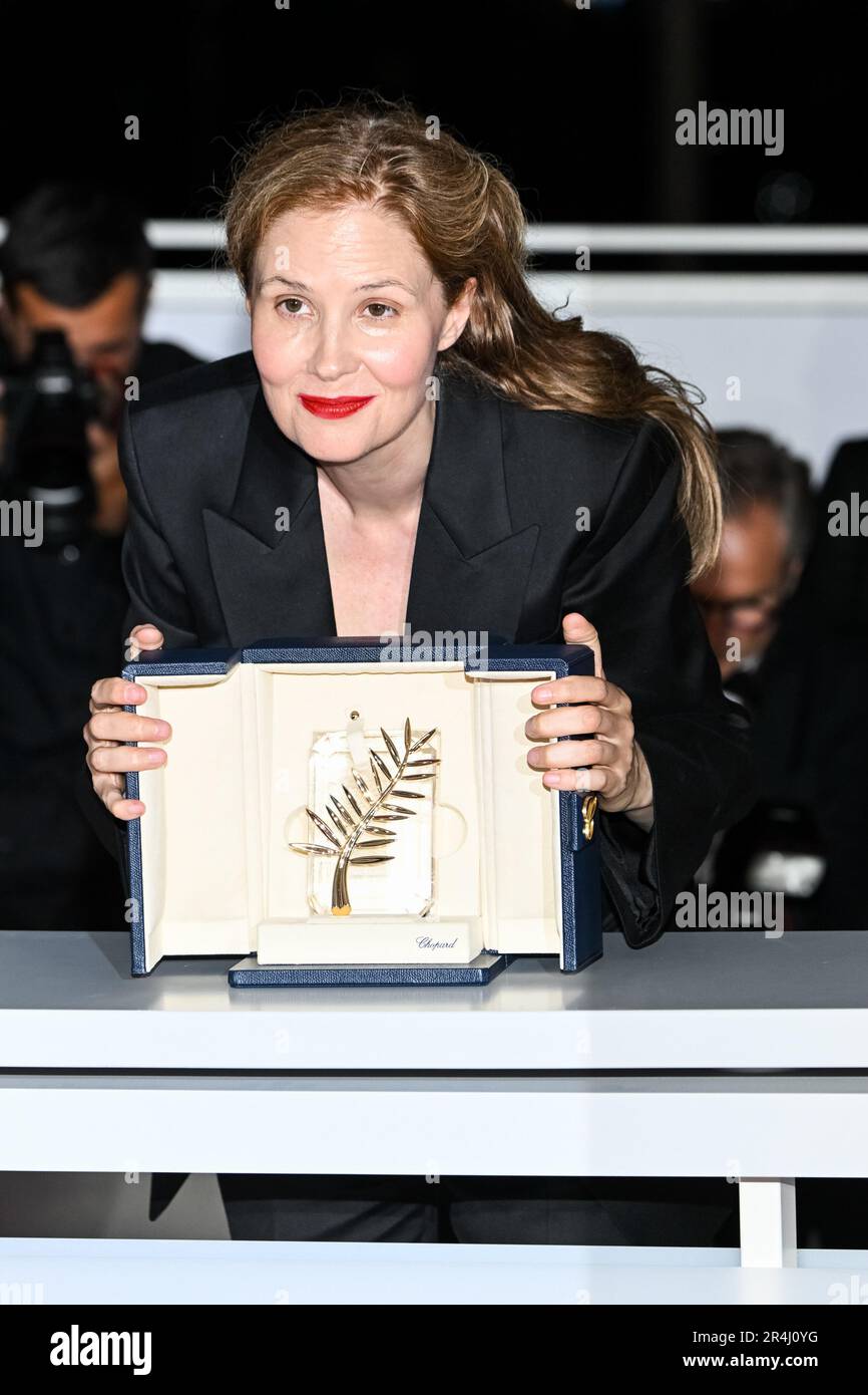 Cannes, France. 27th May 2023. Justine Triet 76th Cannes Film Festival ...