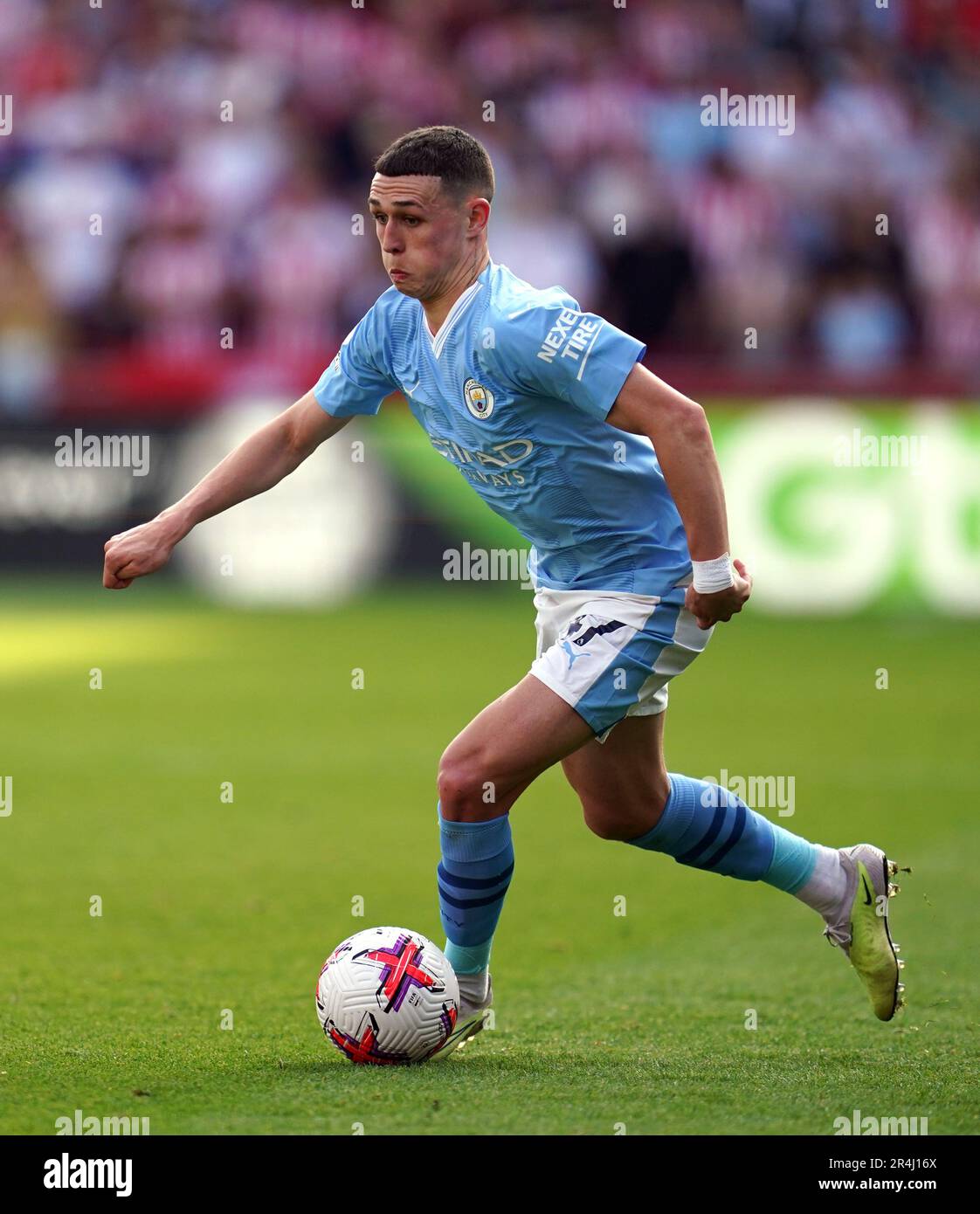 Manchester City's Phil Foden during the Premier League match at the ...