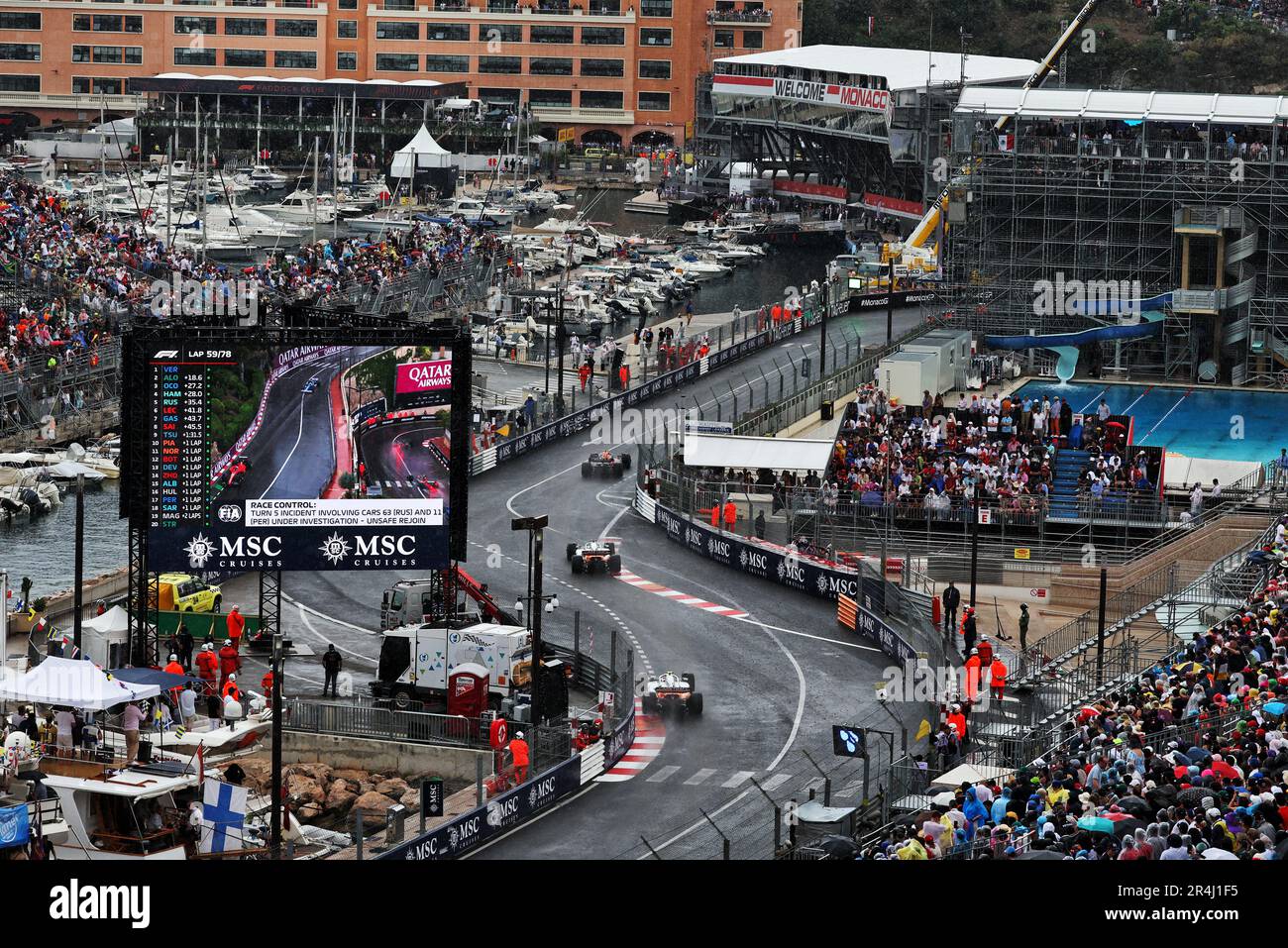 Monte Carlo, Monaco. 28th May, 2023. Lando Norris (GBR) McLaren MCL60. Formula 1 World ...