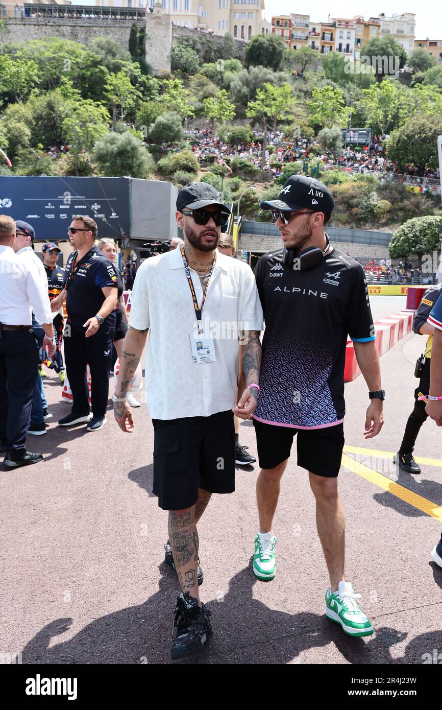 Monte Carlo, Monaco. 28th May, 2023. Pierre Gasly (FRA) Alpine F1 Team ...
