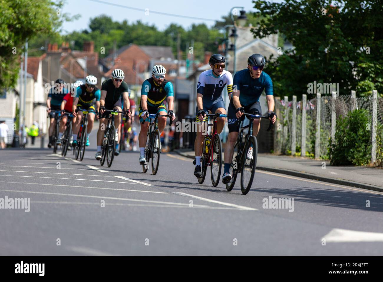 Ongar, Essex, UK. 28th May, 2023. Ford RideLondon 100 route will head ...
