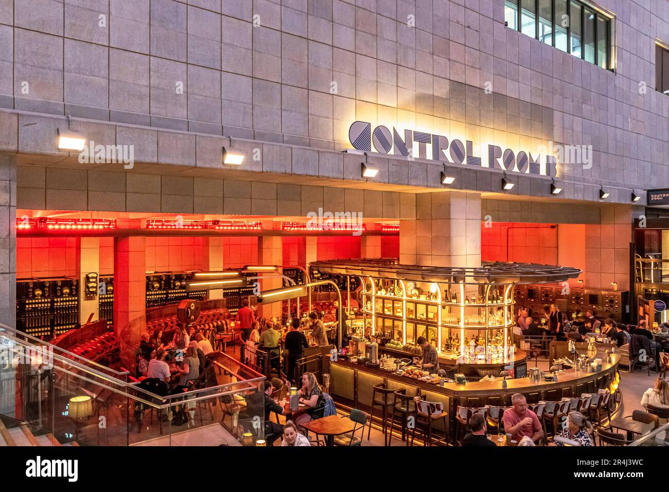 Control Room B at Battersea Power Station, a former control room now ...