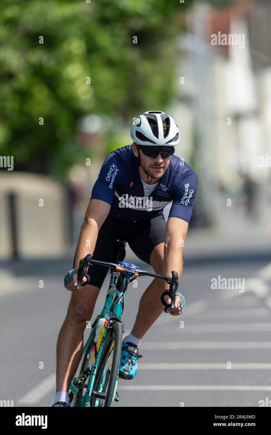 Ongar, Essex, UK. 28th May, 2023. Ford RideLondon 100 route will head ...