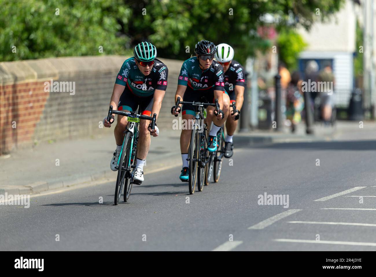 Ongar, Essex, UK. 28th May, 2023. Ford RideLondon 100 route will head ...