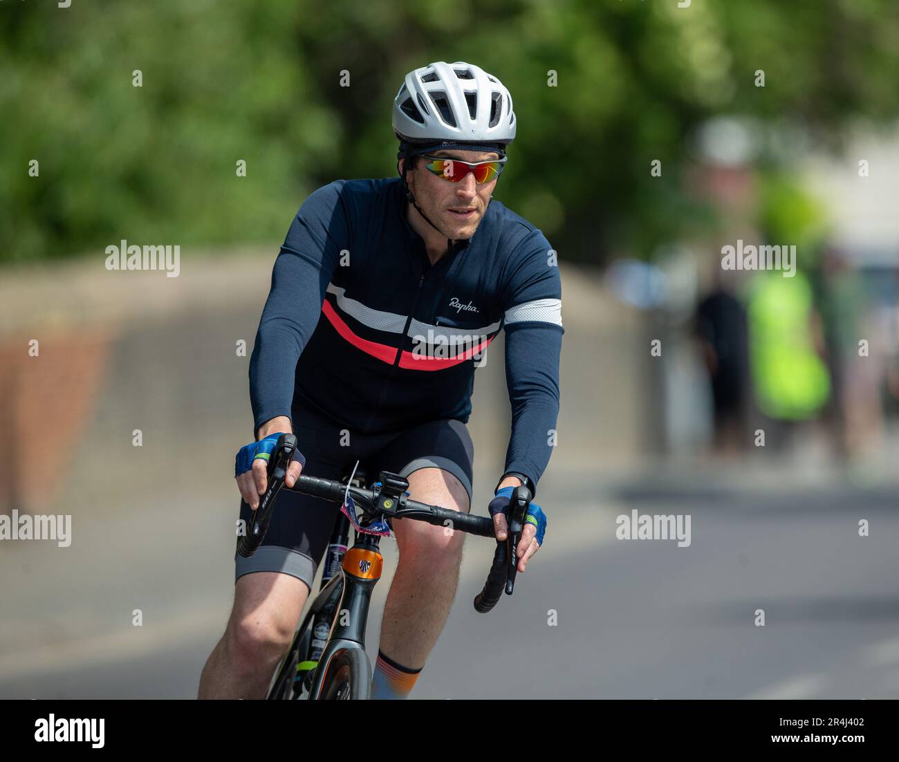 Ongar, Essex, UK. 28th May, 2023. Ford RideLondon 100 route will head ...