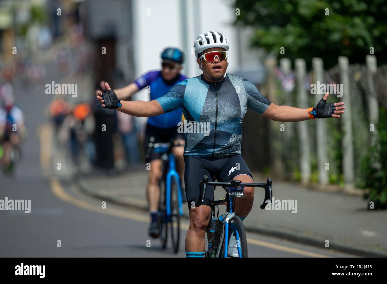 Ongar, Essex, UK. 28th May, 2023. Ford RideLondon 100 route will head ...