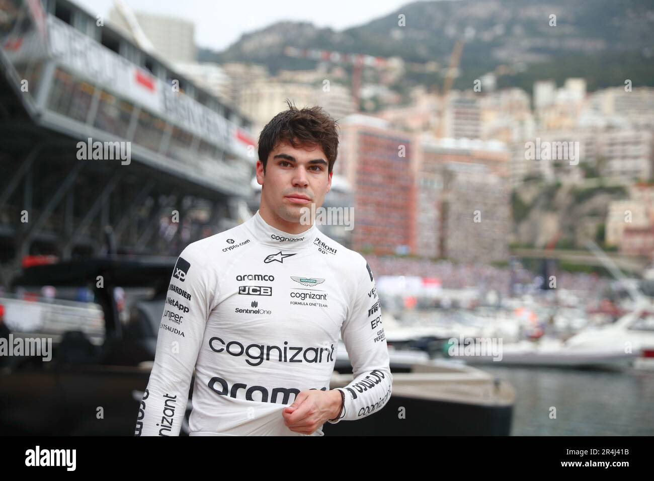 #18 Lance Stroll, Aston Martin Mercedes during the Monaco GP, 25-28 May ...