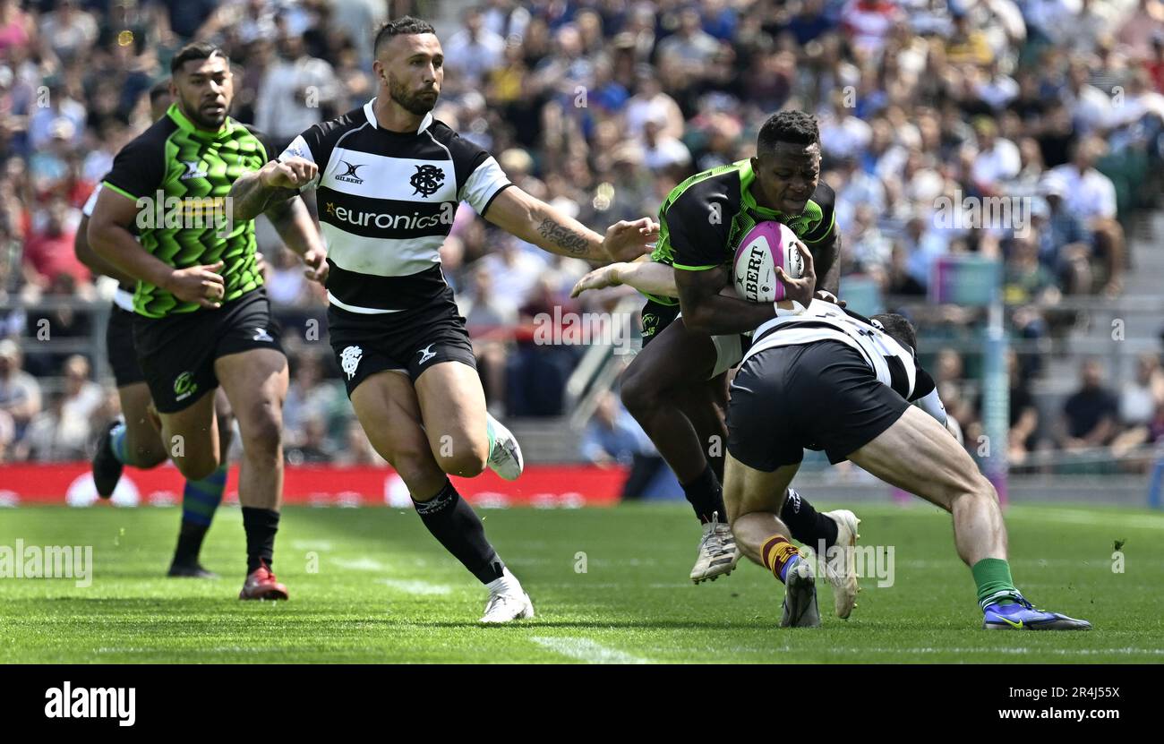 Twickenham, United Kingdom. 28th May, 2023. Barbarians Vs World XV ...