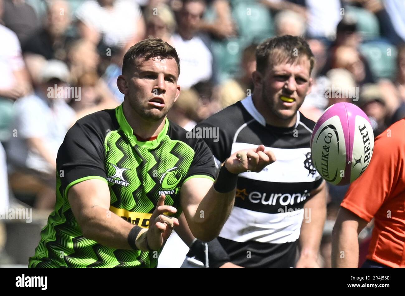Twickenham, United Kingdom. 28th May, 2023. Barbarians Vs World XV ...