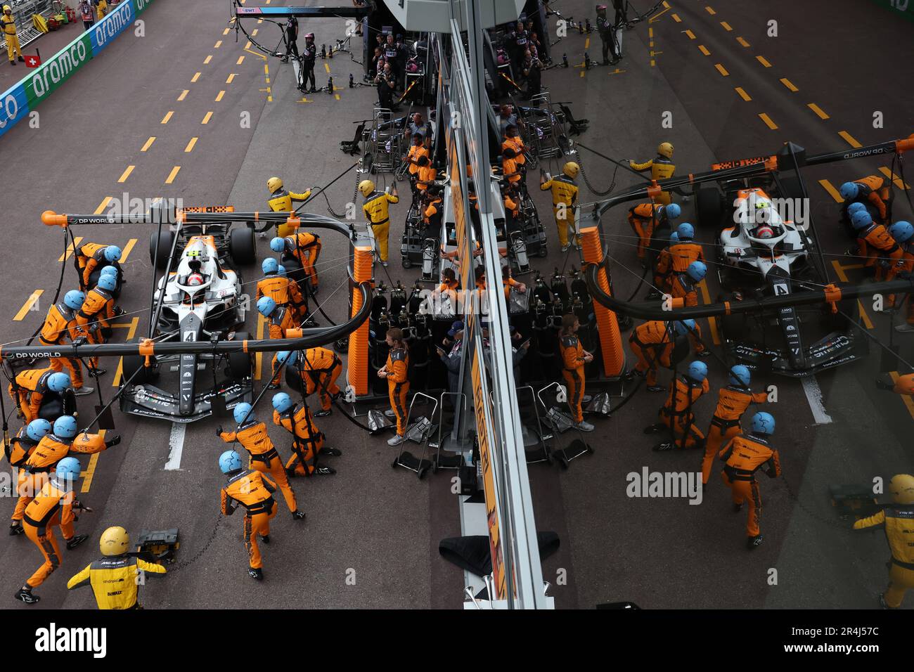Mclaren formel 1 at monaco pitstop hi-res stock photography and images ...