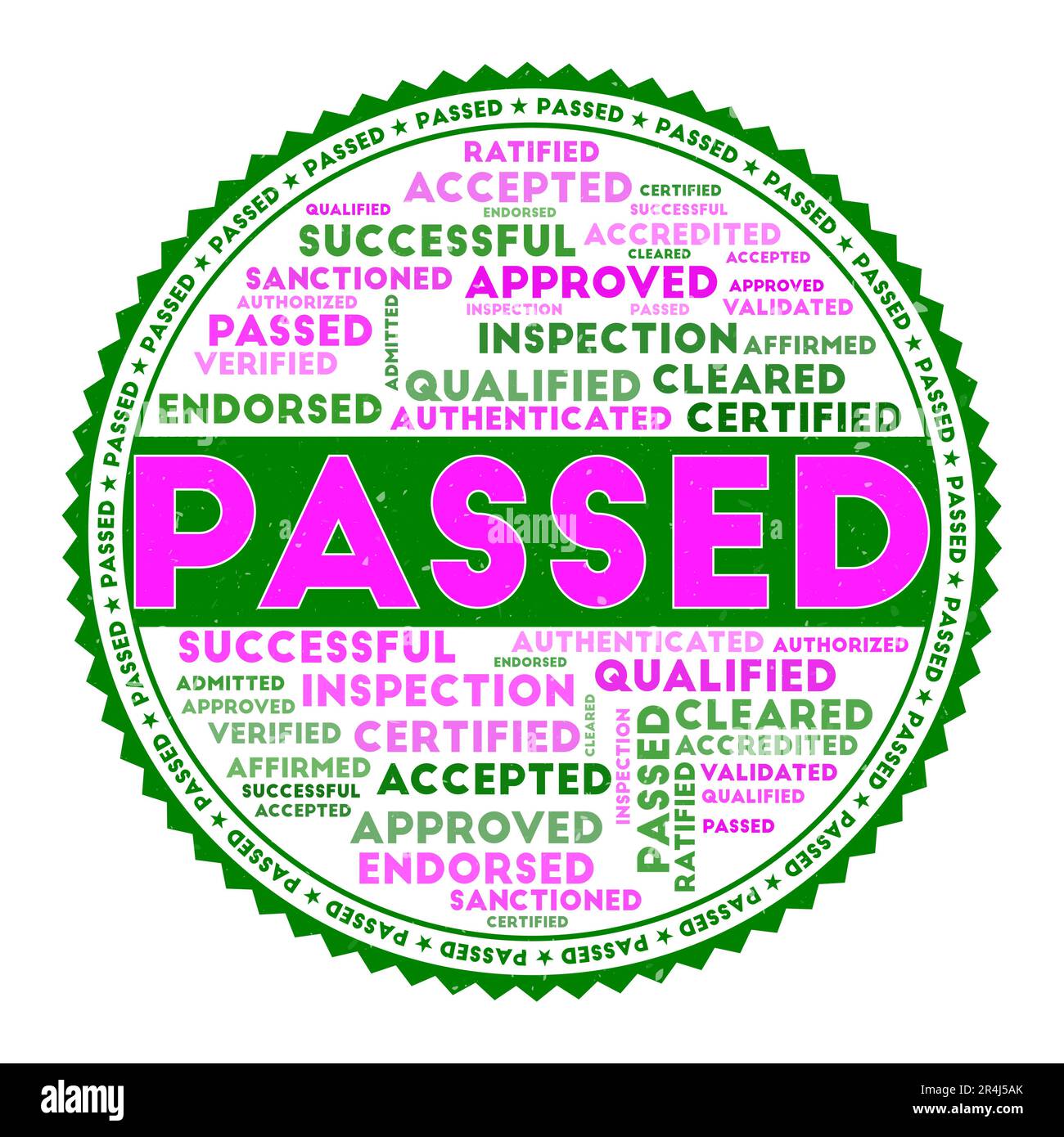 PASSED word image. Passed concept with word clouds and round text. Nice ...