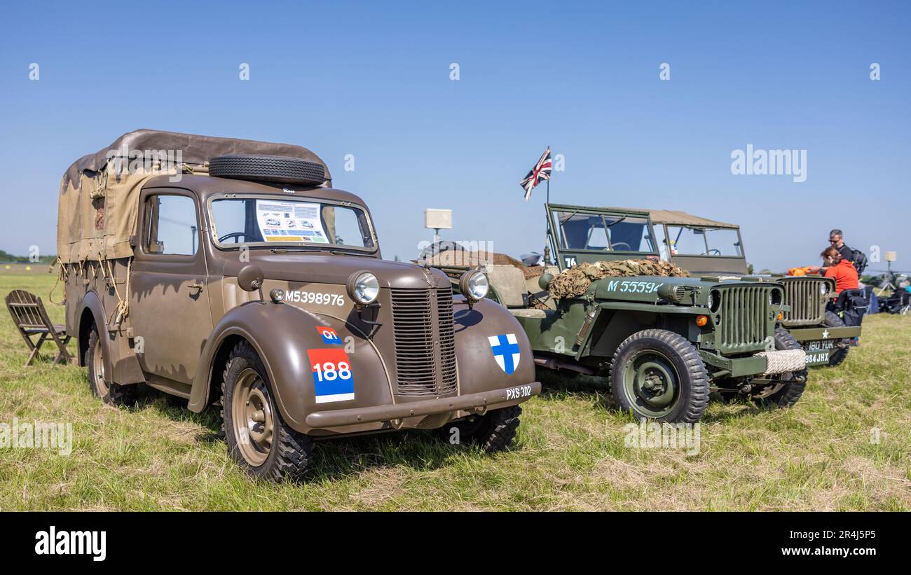 1943 Austin 10 Tilly Light Utility, on display at the Abingdon Air ...