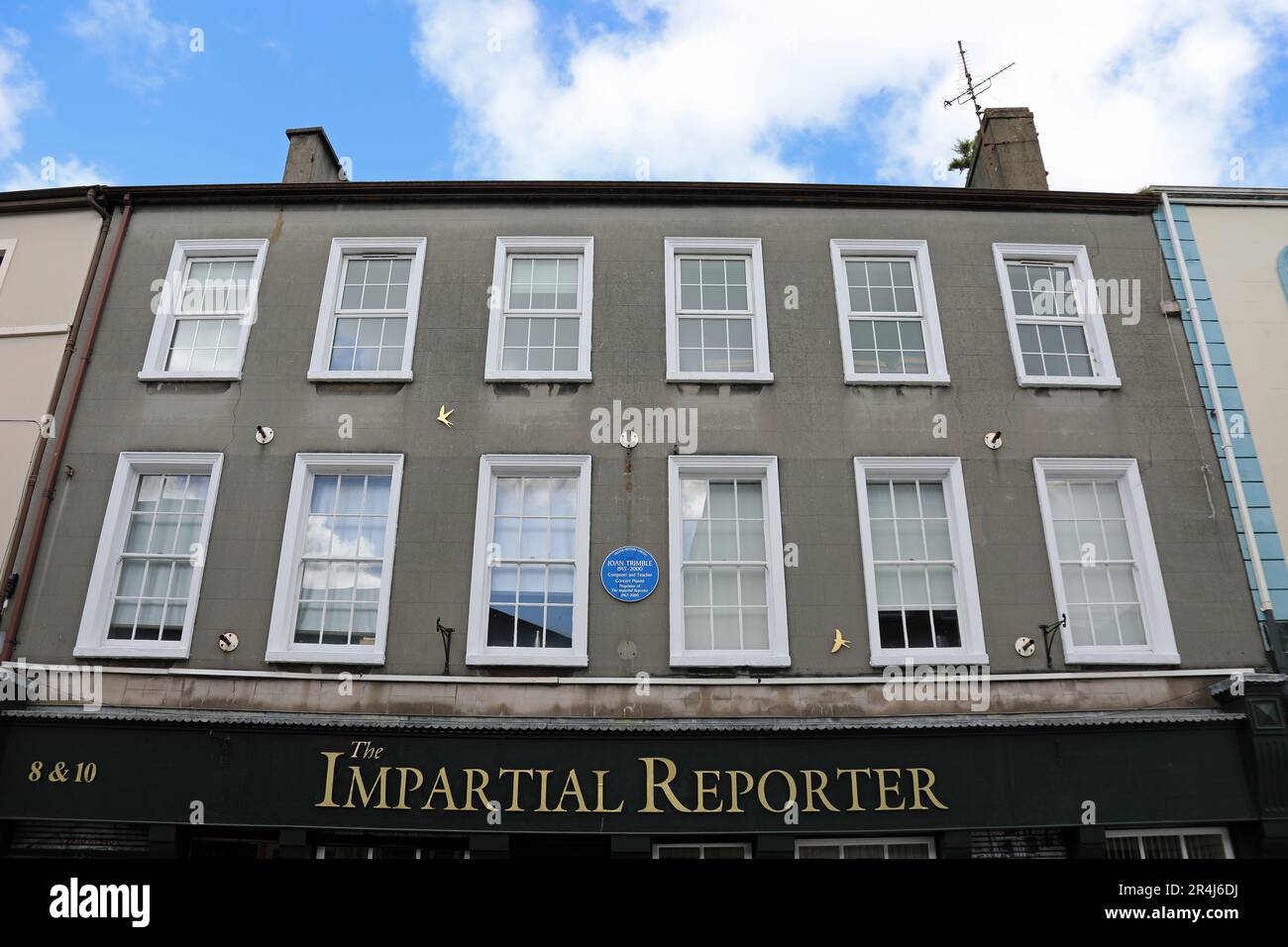 The Impartial Reporter at Enniskillen Stock Photo - Alamy