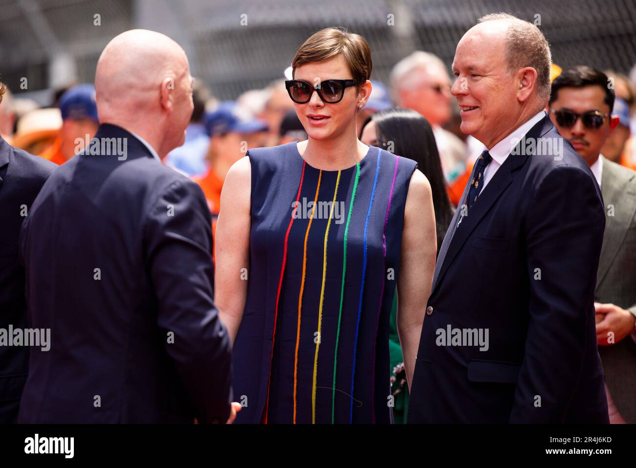 Monaco, Monaco. 28th May, 2023. HSH Princess Charlene of Monaco, also ...