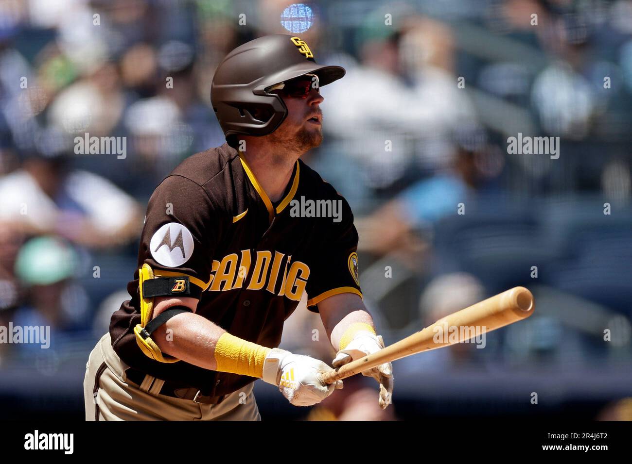 San Diego Padres' Jake Cronenworth hits a home run against the New York ...