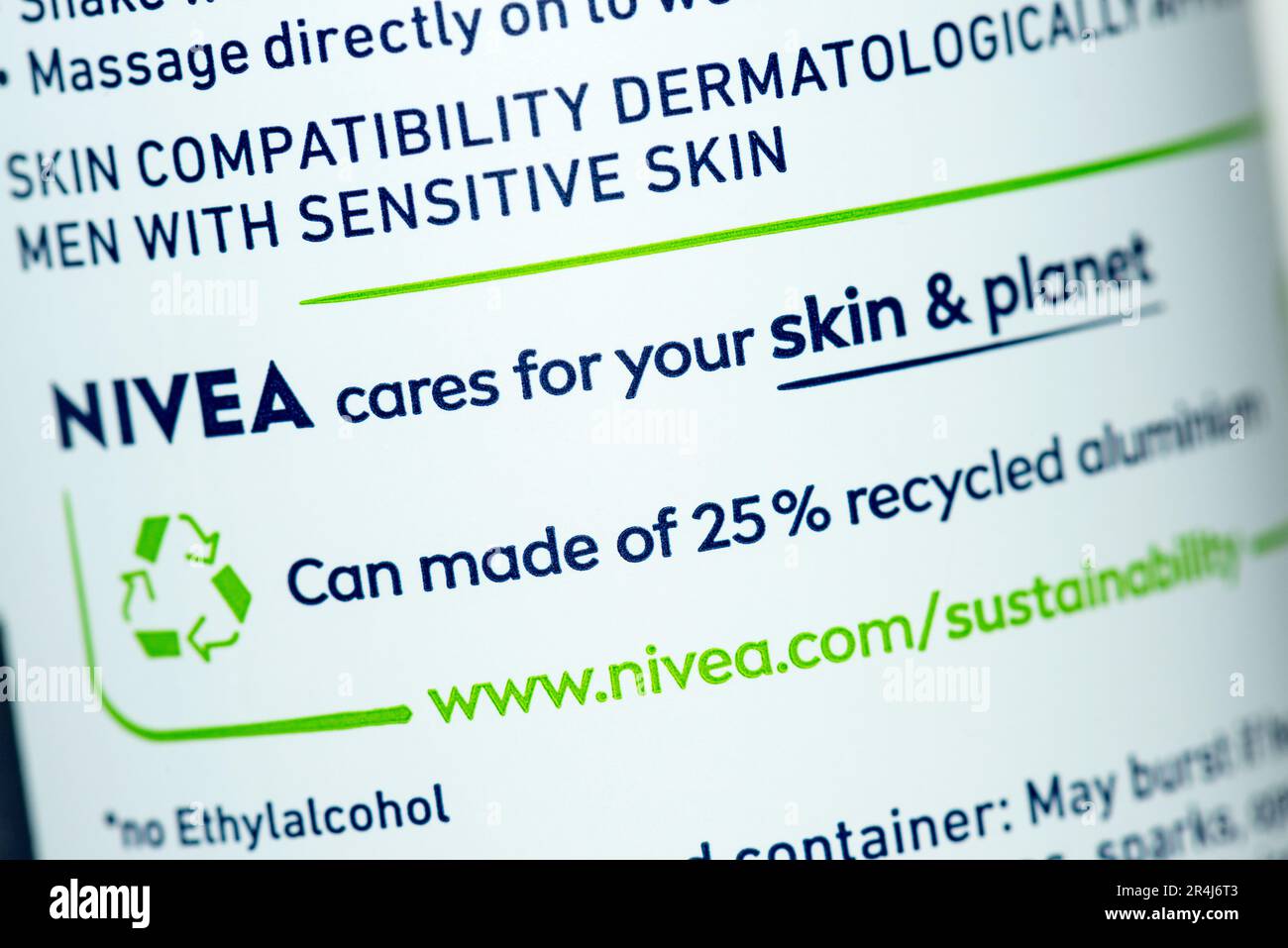 Nivea shaving foam container hi-res stock photography and images - Alamy