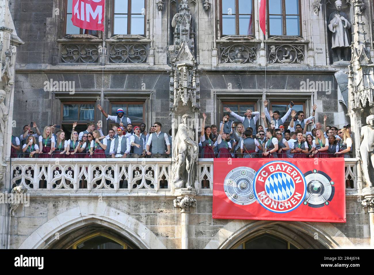 Football Bundesliga women's and men's season 2022/2023, double ...