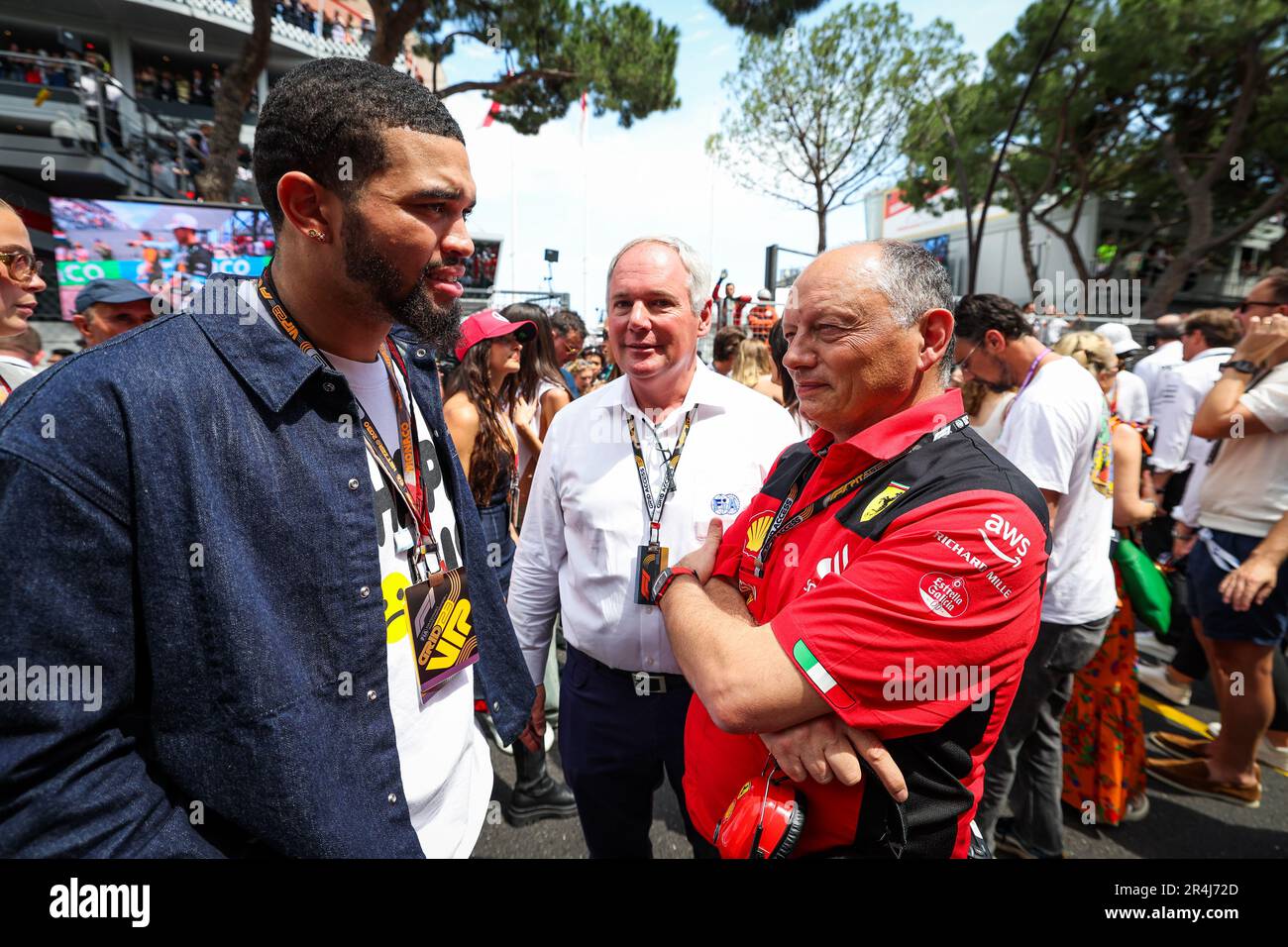 Monaco, Monaco. 28th May, 2023. VASSEUR Frédéric (fra), Team Principal ...