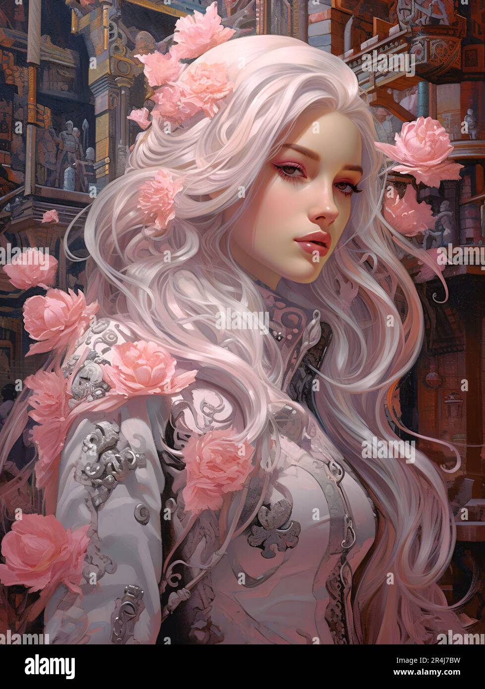 Art and artwork woman model hi-res stock photography and images - Alamy