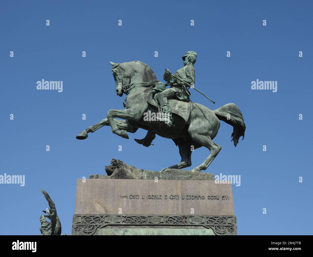 Amedeo di Savoia monument circa 1902 by sculptor Davide Calandra in ...