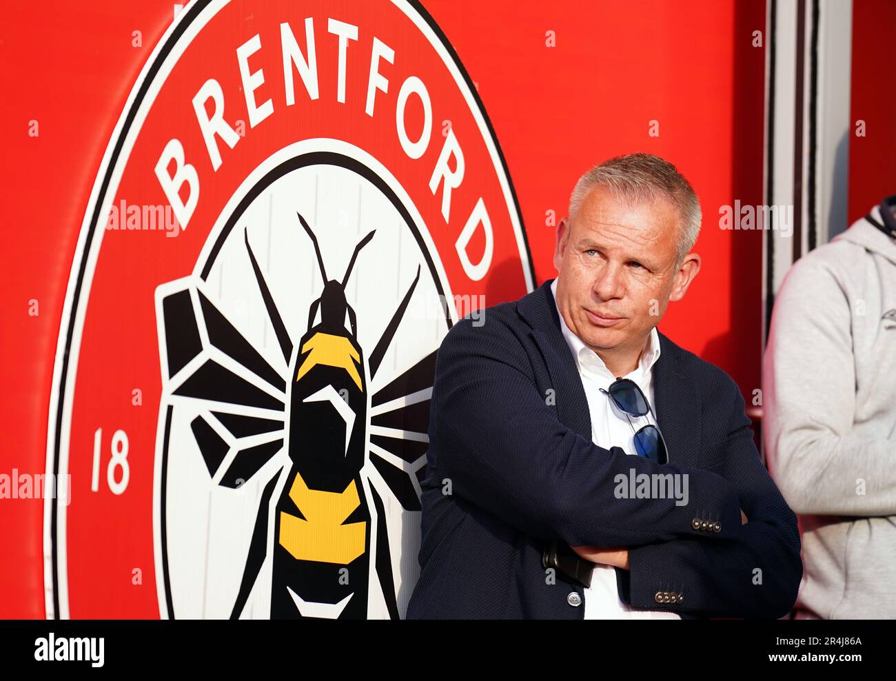 Jon Varney, Brentford Chief Executive following the Premier League ...