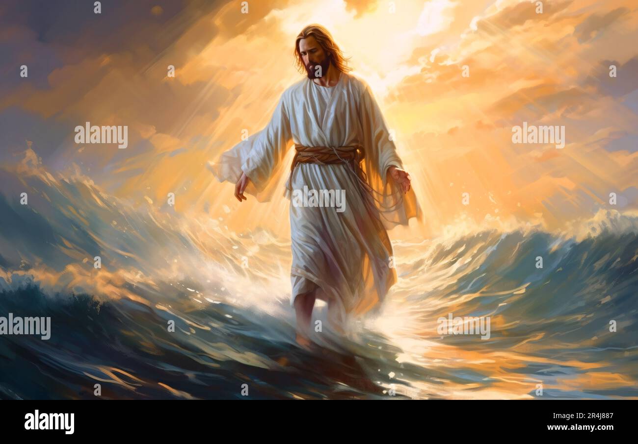 Dark jesus christ hi-res stock photography and images - Alamy