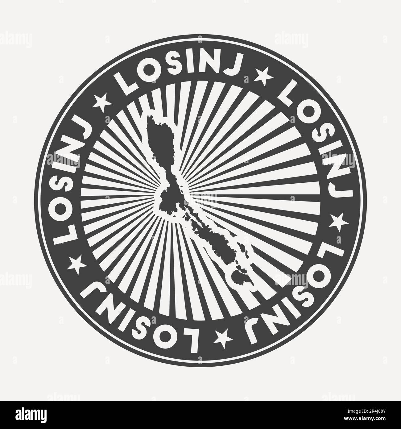 Losinj map hi-res stock photography and images - Alamy