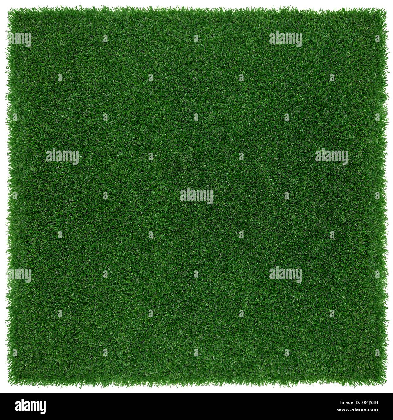 Meadow green grass surface. Turf blank top view background with ...